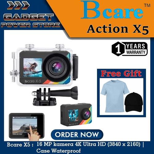 Jual BCARE BCAM X5 ACTION CAMERA WiFi 16MP Touch DualScreen UltraHD4K ...