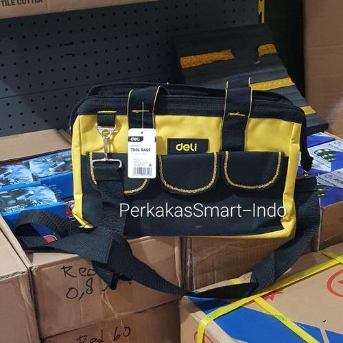 Jual DELI tool bag 13 inchi/toolbag 13inci/tas kerja alat perkakas tool ...
