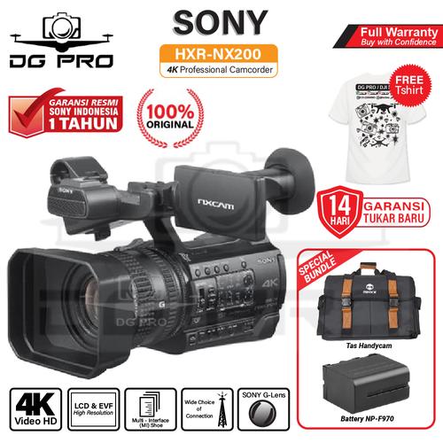 Jual Sony HXR-NX200 4K Professional Camcorder Sony NX200 NX 200 ...