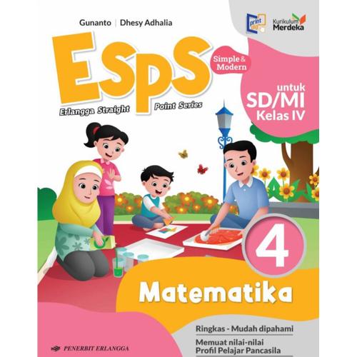 Jual esps matematika kelas 4 kurikulum merdeka - Jakarta Timur - accesoriesgis | Tokopedia