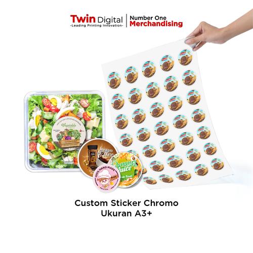 Jual Cetak Sticker - Sticker Chromo - Sticker Label - Kiss & Die Cut ...