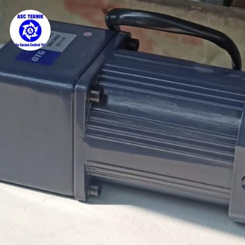 Jual Small Motor + Gear OTG series M 90watt ratio 25 220/380V 3Phase ...