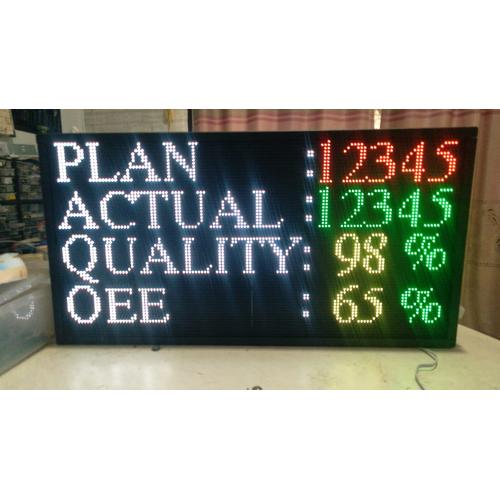 Jual Display OEE Produksi Led Matrik - Kab. Bekasi - PC CONTROL | Tokopedia