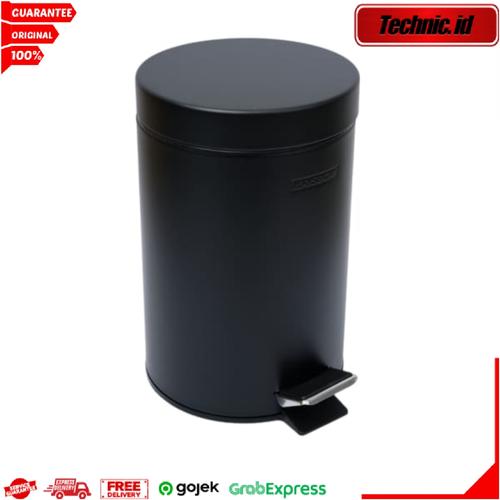 Jual Krisbow 3 Liter Tempat Sampah Pedal Softclose Round Tempat Sampah Indoor Alat Kebersihan ...