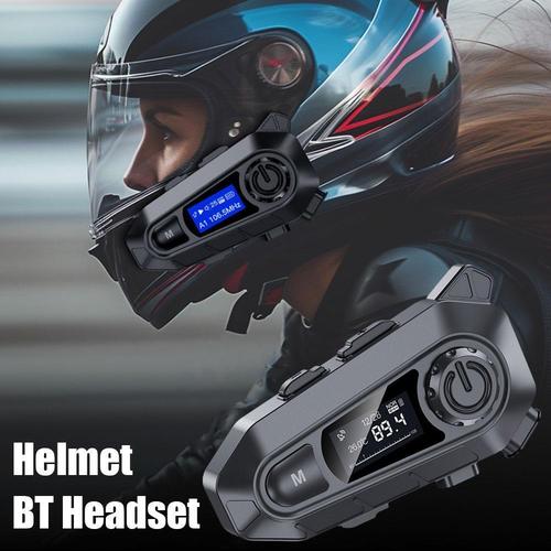 Promo Headset Helm Motor Bluetooth LED FM Radio Touring Turing Motor ...