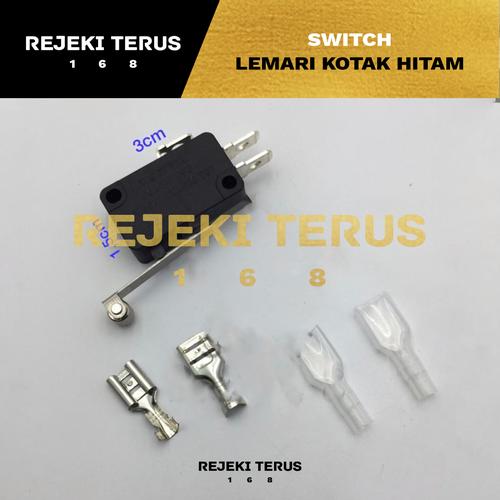Jual Switch Lemari KOTAK HITAM Pencet Saklar Lampu Pintu Lemari Sliding ...