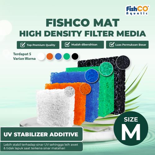 Promo FishCO Mat Hi-Density Media Filter/Biru/japmat Kolam 50x25 ...