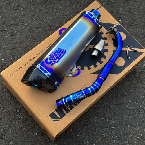 Jual KNALPOT VILLAN RX1 FULL SYSTEM NMAX AEROX VARIO PCX BEAT ADV ...