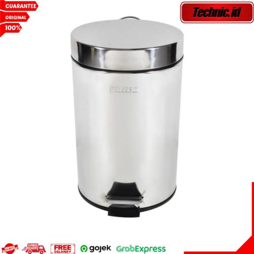 Jual Krisbow 3 Liter Tempat Sampah Softclose Bulat Tempat Sampah Indoor Dengan Tutup Pedal Alat ...