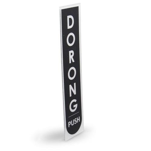 Jual PUSH DORONG Papan Info Acrylic Rectangle Sign - Jakarta Pusat ...