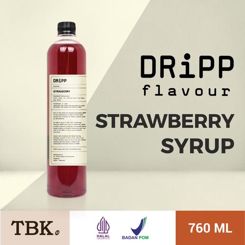 Jual DRiPP Strawberry Syrup - Sirup Rasa Strawberry 760 ml - Kota Medan ...