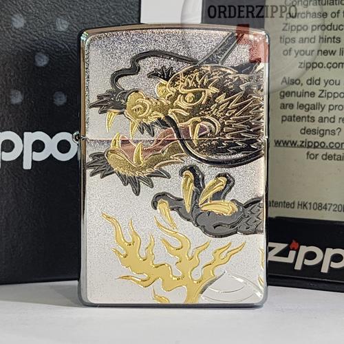 Jual Zippo Original Electroformed Design Chinese Dragon Claw Japan ...