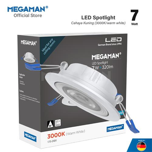 Promo Lampu Spotlight LED 7 watt Megaman MQTL2048 - Jakarta Utara ...