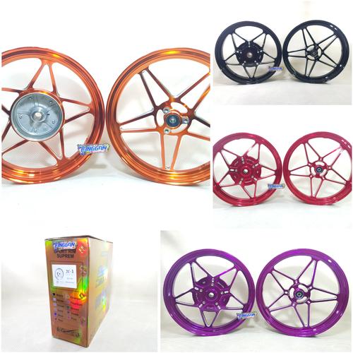 Jual Velg Racing DND Delkevic X1 Mio M3 Z Soul GT 125 Fino 125 Velk ...