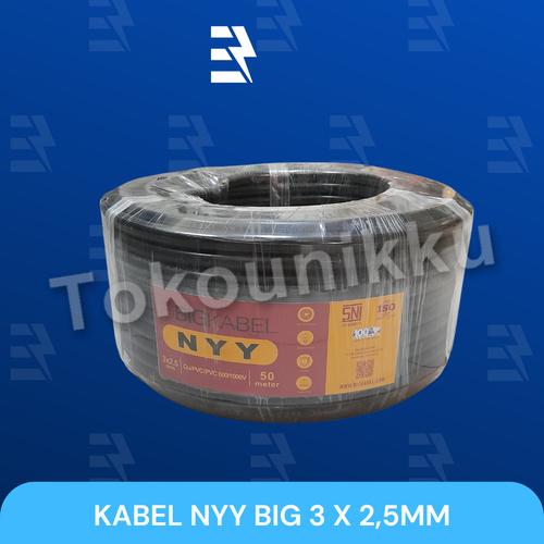 Jual KABEL LISTRIK MERK BIG KAWAT KABEL NYY BIG 3 X 2,5MM PANJANG 50 METER - Kota Malang ...