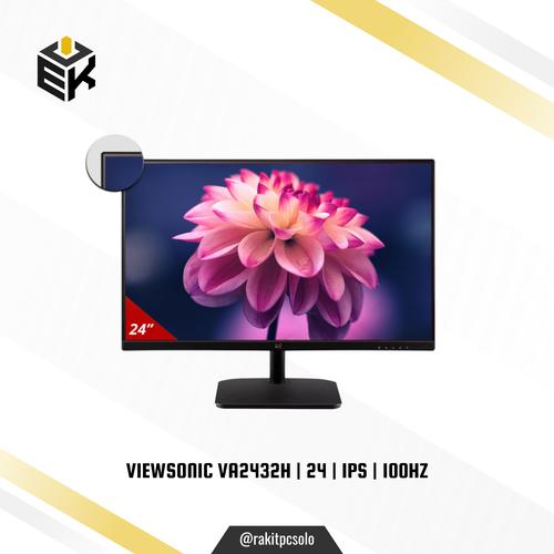 Jual Viewsonic VA2432H VA2432MH 24" 100Hz 1ms IPS LED VGA HDMI VESA FHD ...