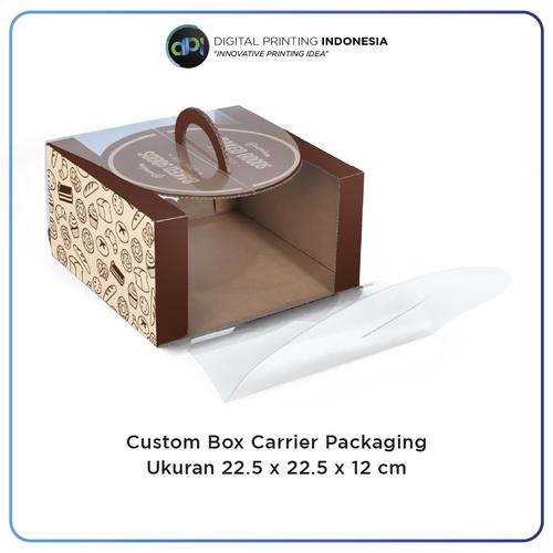 Jual Custom Box Kue Ulang Tahun / Box Mika / Kardus Cake / Bungkus ...