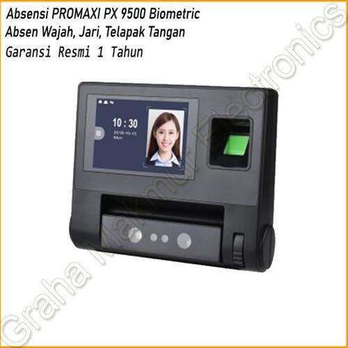Jual Absensi PROMAXI PX 9500 Biometric - Absen Wajah, Jari, Telapak ...