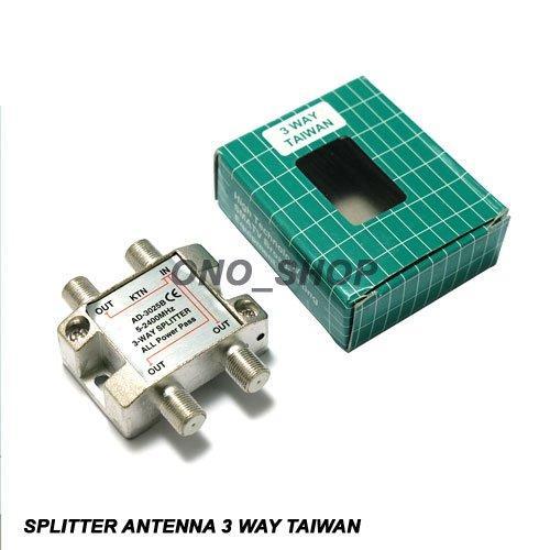Jual Splitter Antenna 3 Way Taiwan - Jakarta Utara - ewizez89 | Tokopedia