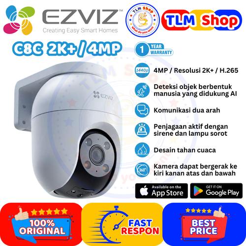 Jual EZVIZ C8C 4MP 2K+ Smart Home Wifi IP Camera CCTV Outdoor 1440p Pan ...
