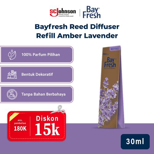 Jual Bayfresh Reed Diffuser Refill Pengharum Ruangan Amber Lavender ...