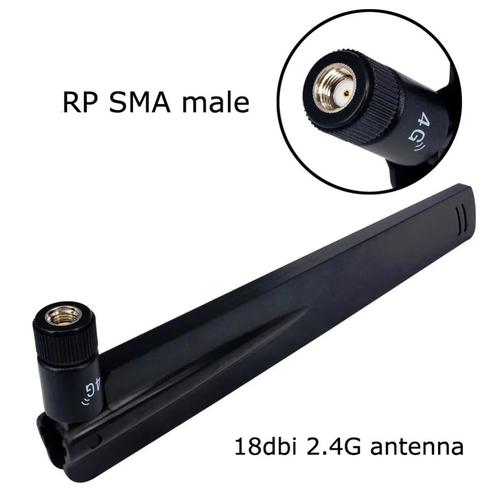 Jual 10 pcs 12 dbi 4Ghz Antenna RP SMA Male Universal Antennas ...
