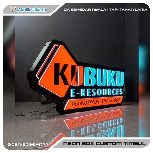 Jual Neon Box custom bentuk kontur logo & huruf simbul | custom Neon ...