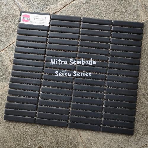 Jual Mosaic Tile Teras Rumah Mosaic Hitam SEIKA S 1022 - Kuda Laut Mass - Kota Depok - MITRA ...