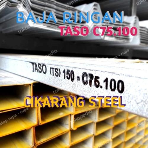Jual Baja ringan Kanal C / Canal C / C Truss C 75 1mm Taso - Kab ...