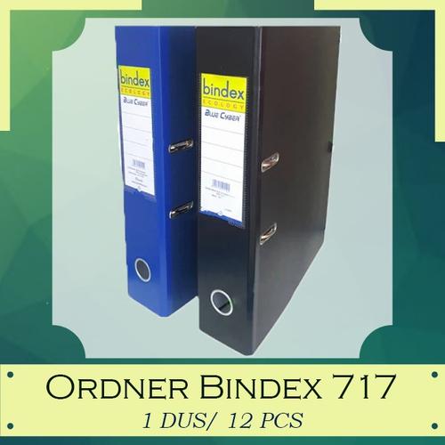 Jual Ordner Bindex 717 folio (1 karton/dus = 12 pcs) - Biru - Jakarta ...