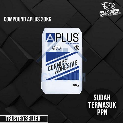 Jual Compound Aplus 1 Kg | Kompon Aplus 1 Kg | Compund Gypsum 1 Kg ...
