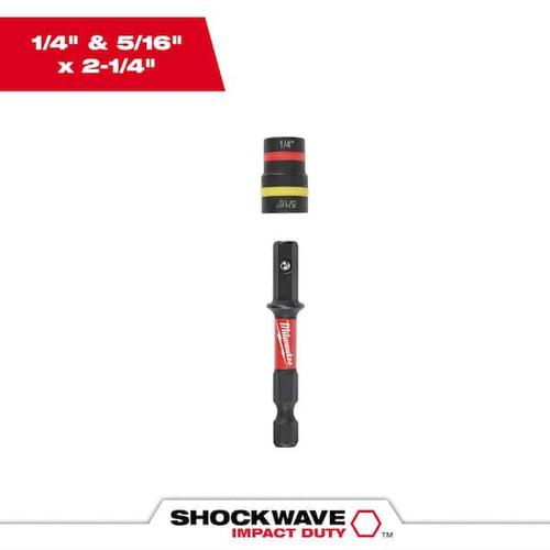 Jual MILWAUKEE 49-66-4542 DUAL SIDE REVERSIBLE BIT HOLDER 1/4" and 5/16 ...
