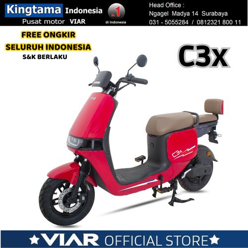 Promo Sepeda Listrik VIAR CARAKA - READY - ORIGINAL - Biru, surabaya ...