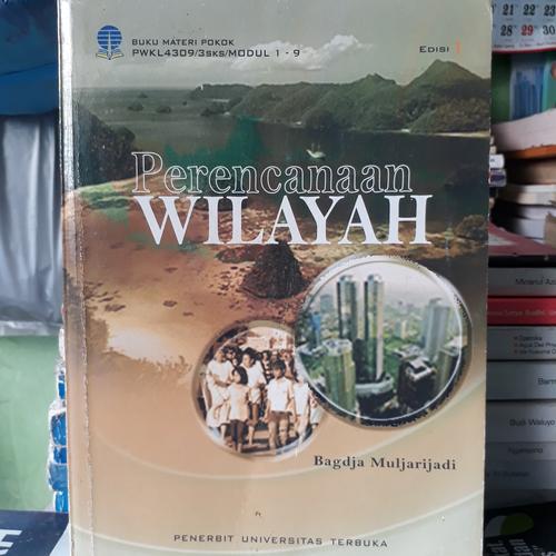 Jual BUKU MODUL UT PERENCANAAN WILAYAH EDISI 1 - Kota Medan - Toko ...