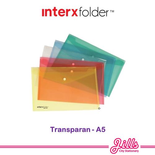 Jual Interxfolder Map Kancing A5 Transparan - Putih - Kab. Tangerang ...