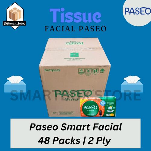 Jual Tissue Paseo Smart Facial Tissue (Soft Pack) Isi 48 Packs x 540 ...