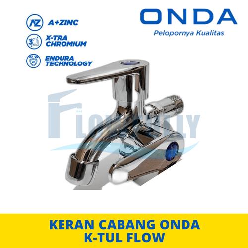 Jual KERAN CABANG ONDA K TUL FLOW 1/2 INCH KRAN AIR DOUBLE TEMBOK HAND ...