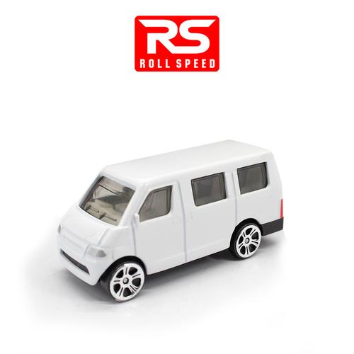 Jual Mobil Mini Bus Putih Basic Color Series 2 Rollspeed - Die Cast 1: ...