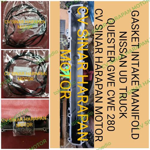 Jual GASKET MANIFOLD QUESTER CWE 370 SEAL GASKET INTAKE UD TRUCK ...