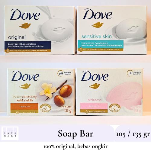 Jual Dove - Soap Bar 135gr (MADE IN GERMANY) - Kota Medan ...
