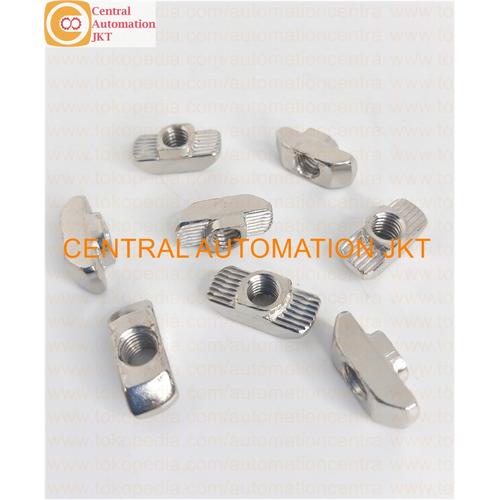 Jual T Nut Aluminium Profile M3 M4 M5 M6 M8 2020 3030 4040 4545 4080 ...