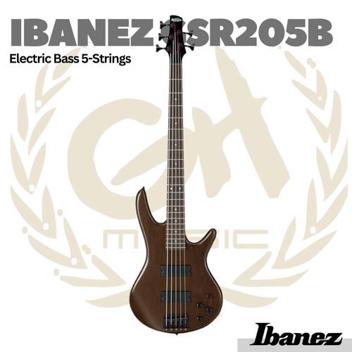 Promo Ibanez GSR205B-WNF 5-String Electric Bass Guitar - Bass Elektrik ...
