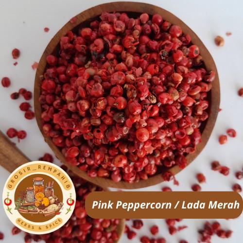 Jual Dried pink peppercorn 250gr / pink peppercorn/ lada merah ...