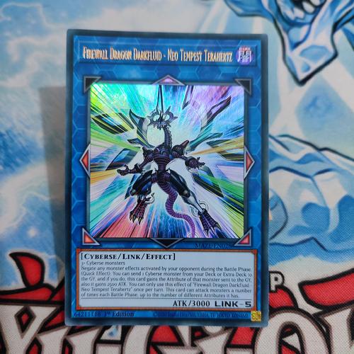 Jual yugioh Firewall Dragon Darkfluid - Neo Tempest Terahertz MAZE Ultra rare original - Jakarta ...