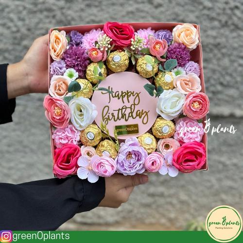 Jual Buket Bouquet greenObloom Bunga Gift Hadiah Kado Anniversary Valentine Wisuda Perpisahan ...