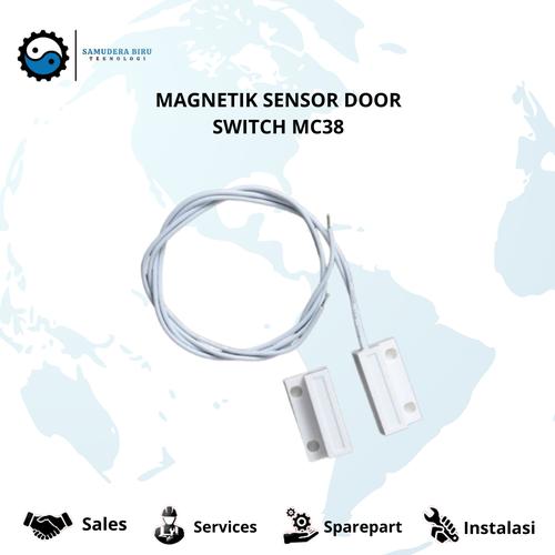 Jual Sensor Pintu Magnet MC38 MC-38 Magnetic Door Switch - Kota ...
