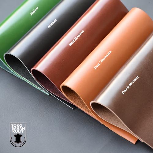 Jual KULIT SAPI ASLI LEMBARAN PULL UP ukuran A3 (42x30cm) - Tan/ Havana ...