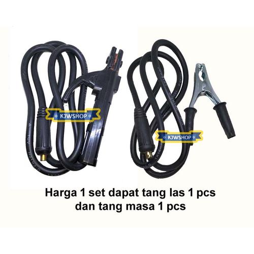 Jual Stang Tang Las Set Massa Kabel 2 meter Welding Electrode Holder ...