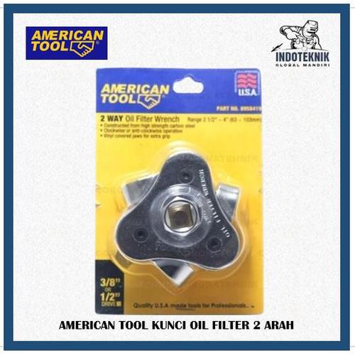 Jual AMERICAN TOOL Kunci Oli Filter 2 Way Oil Filter Wrench Kunci Buka ...