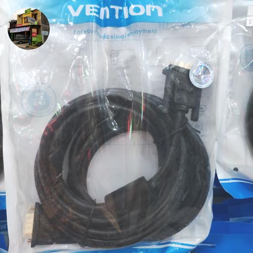 Jual Vention VGA (3+6) Male to Male Cable with ferrite cores 3m black - Kab. Klaten - RSC ...